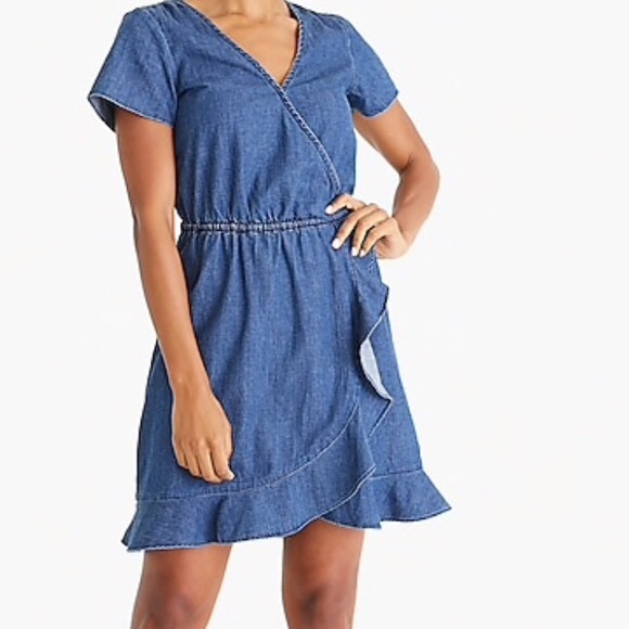 J Crew Chambray Dress